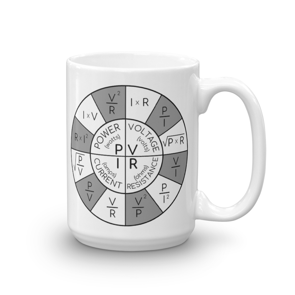 Ohm's Law Mug – Engineering Swag