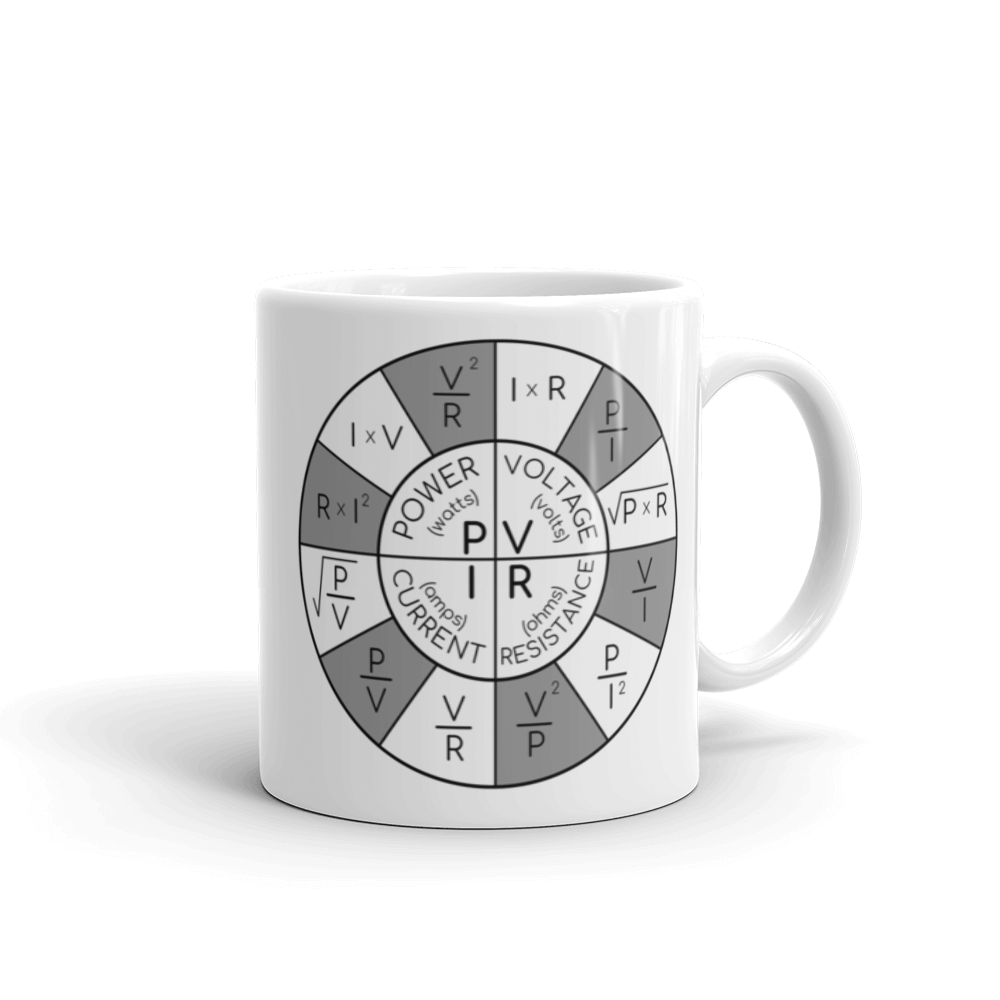 Ohm's Law Mug – Engineering Swag